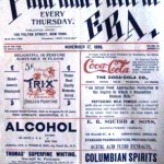 1898 Coca-Cola ad at the weekly newspaper focused on pharmaceutics ...