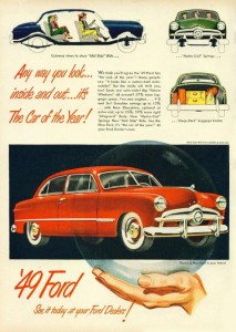 Any way you look… inside and out… it’s the car of the year! 1949 « Adbranch