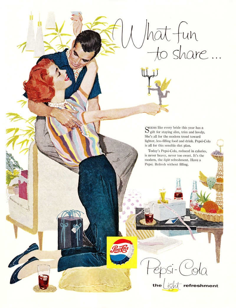 Pepsi “What fun to share…” 1958 « Adbranch